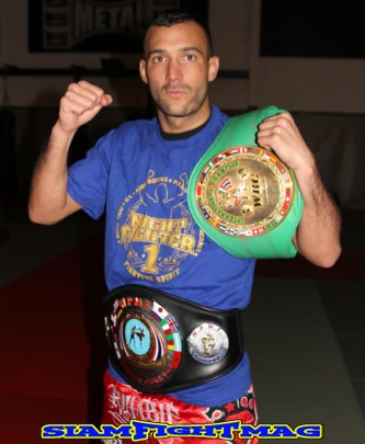 LES CHAMPIONS FABIO PINCA ET MICKAEL PISCITELLO A TOULOUSE - SIAM FIGHT MAG
