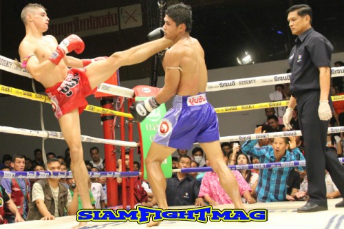 DAMIEN ALAMOS "SINGKHAO" (THE WHITE LION) - SIAM FIGHT MAG