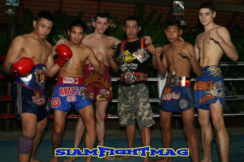 DAMIEN ALAMOS "SINGKHAO" (THE WHITE LION) - SIAM FIGHT MAG