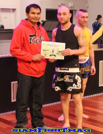 STAGE A TOULOUSE AVEC LA LÉGENDE SAMKOR KIETMONTEP - SIAM FIGHT MAG