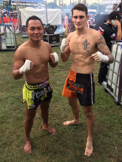 CHADD COLLINS (AUSTRALIA) - SIAM FIGHT MAG