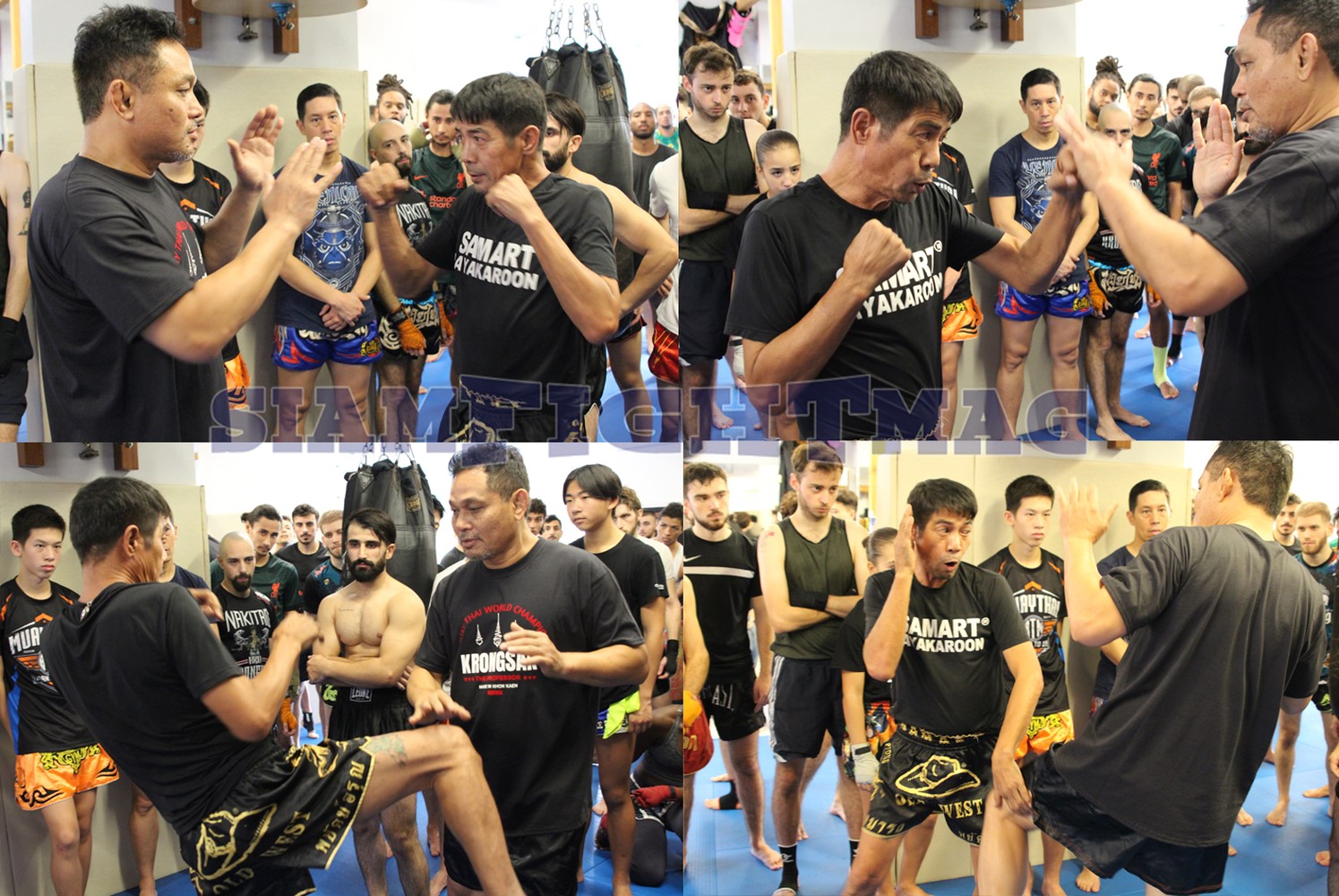 STAGE AVEC LES LÉGENDES DU MUAY THAI SAMART PAYAKAROON ET DIESELNOI ...