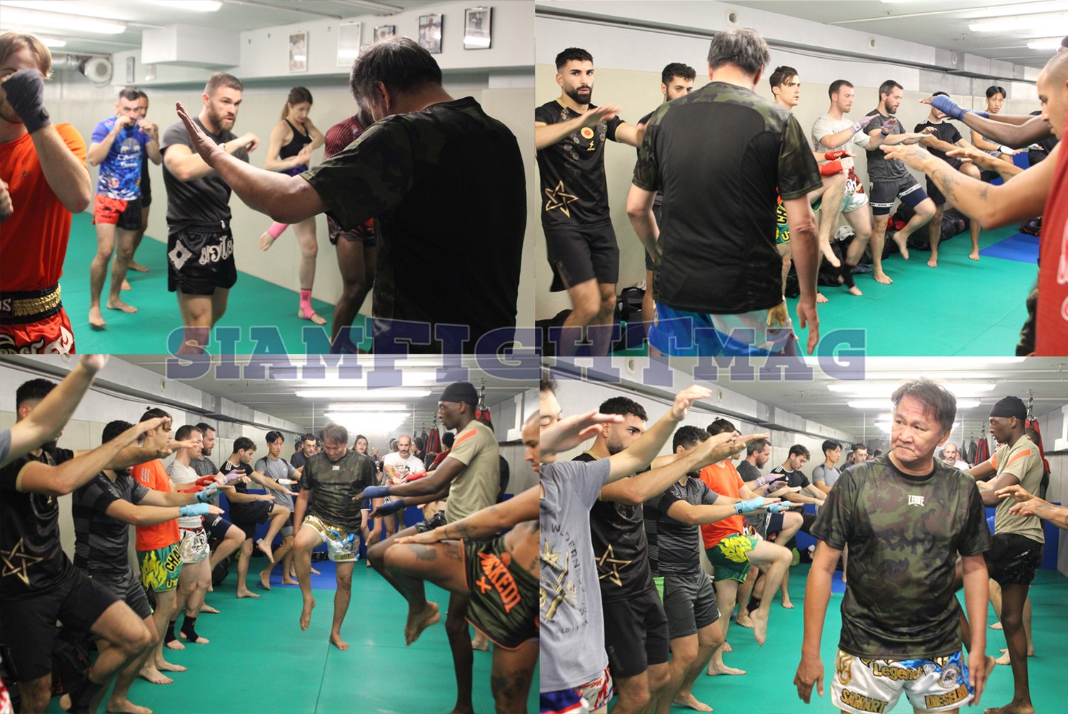 STAGE AVEC LES LÉGENDES DU MUAY THAI SAMART PAYAKAROON ET DIESELNOI ...