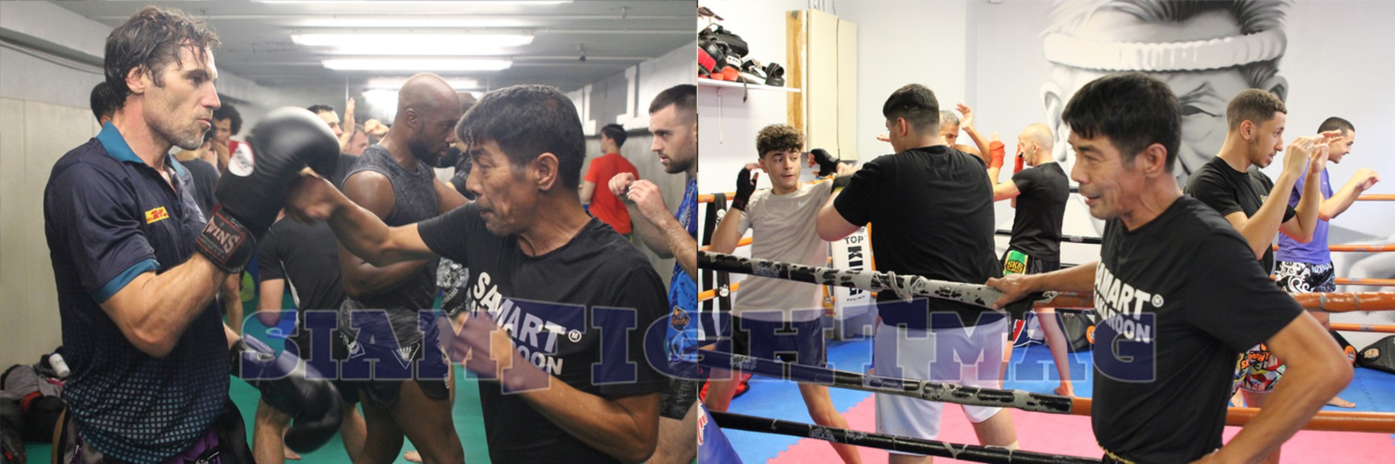 STAGE AVEC LES LÉGENDES DU MUAY THAI SAMART PAYAKAROON ET DIESELNOI ...