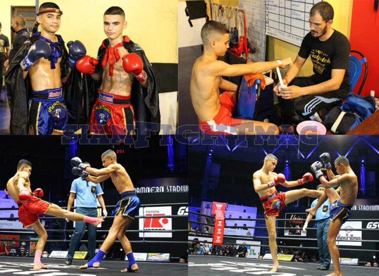LES 3 FRÈRES AU STADIUM DU RADJA - SIAM FIGHT MAG
