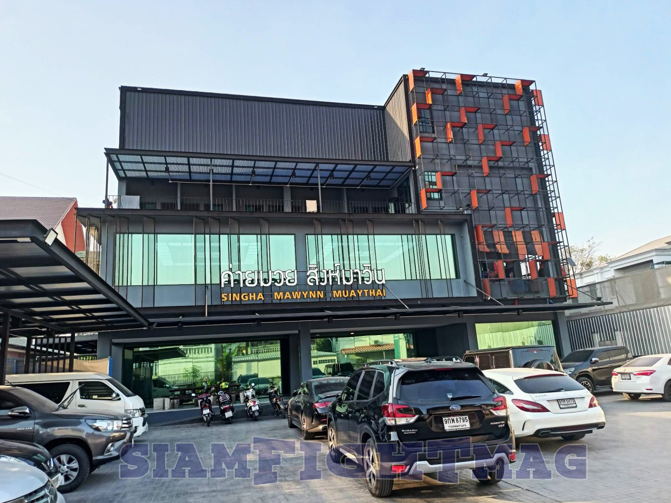 SINGHA MAWYNN GYM - SIAM FIGHT MAG