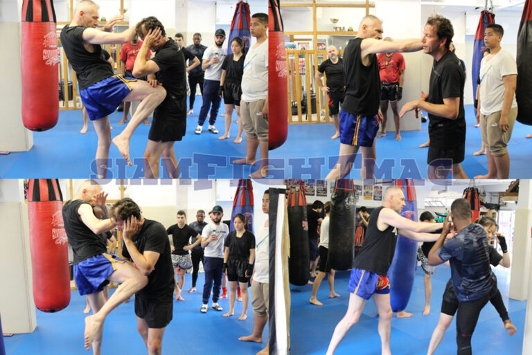 STAGE AVEC « LES COUPS DE GENOUX DE L'ENFER », LE GRAND CHAMPION FARID KENNICHE - SIAM FIGHT MAG