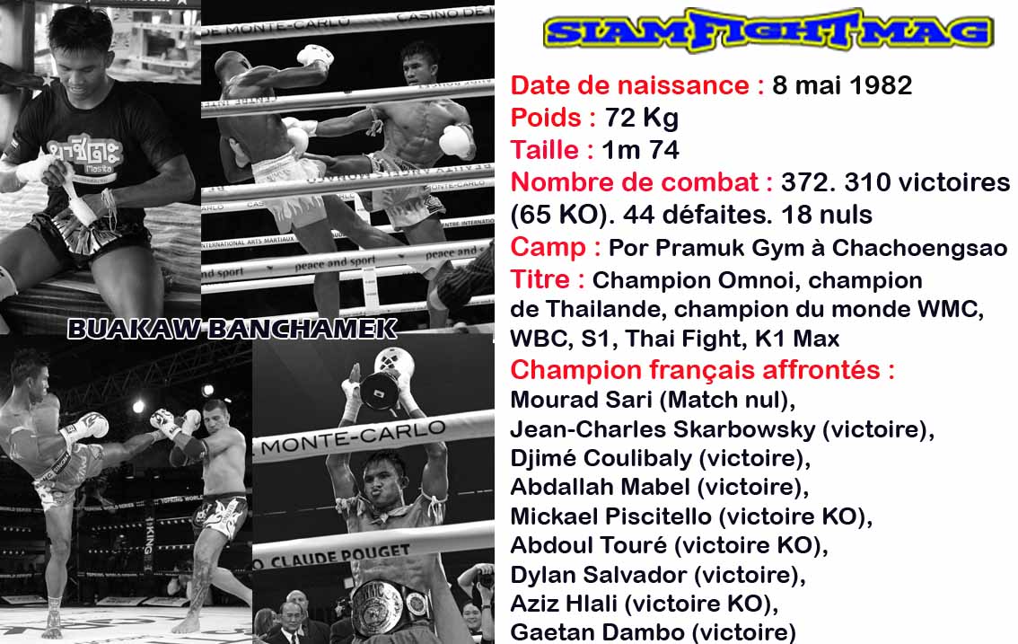 30 CHAMPIONS THAÏLANDAIS DES ANNÉES 2000 ET 2010 QUI ONT COMBATTU EN ...