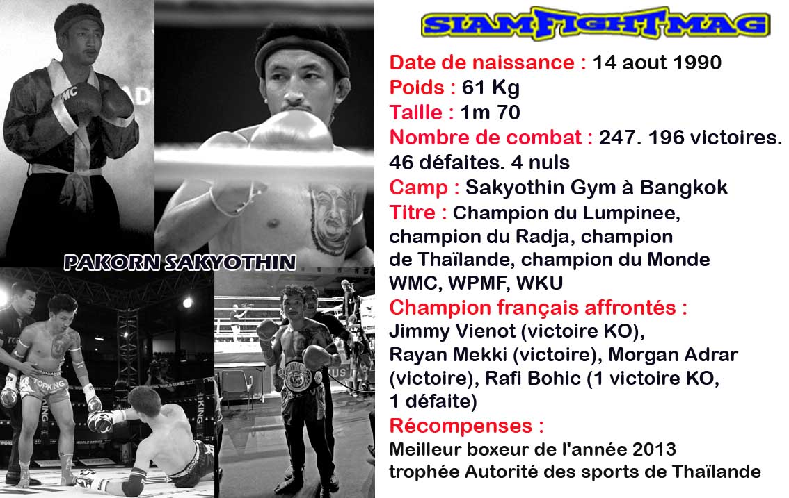30 CHAMPIONS THAÏLANDAIS DES ANNÉES 2000 ET 2010 QUI ONT COMBATTU EN ...