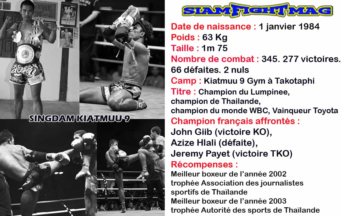 30 CHAMPIONS THAÏLANDAIS DES ANNÉES 2000 ET 2010 QUI ONT COMBATTU EN ...
